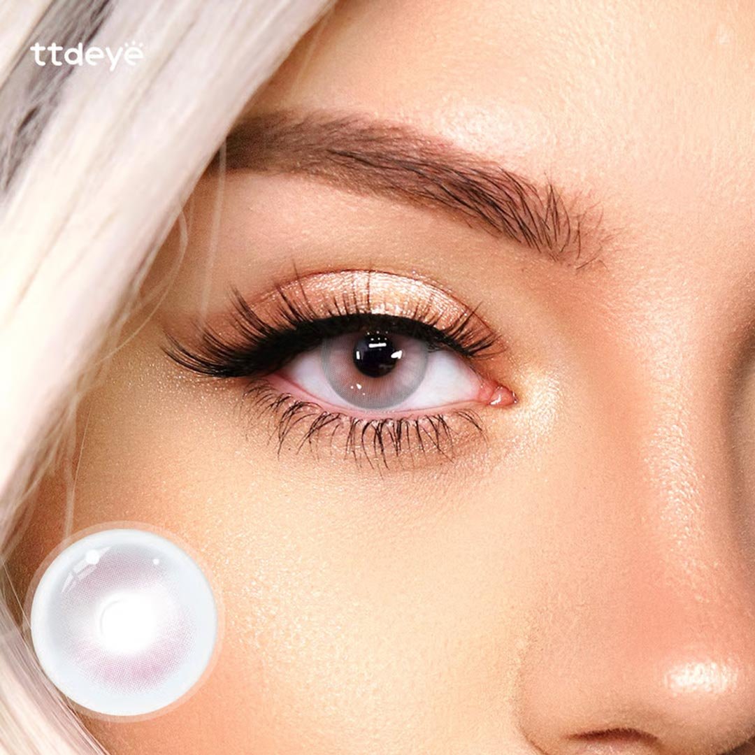 TTDeye Dewy Peach Pink Dream Contact Lenses