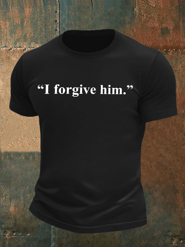 Men's I Forgive Him Print T-Shirt